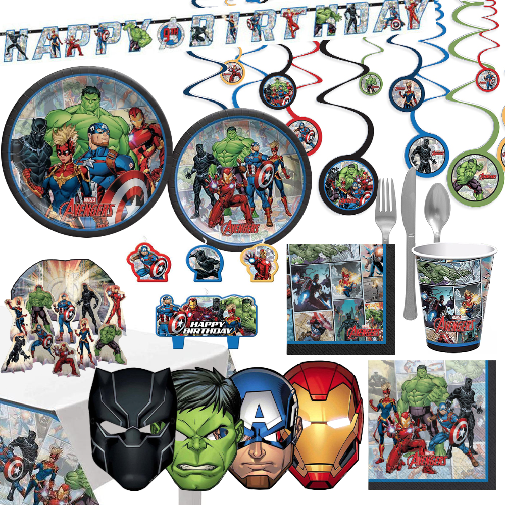 Unleash Inner Superhero with Marvel Party Supplies - Party Centre